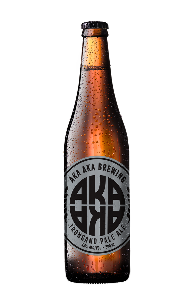 Ironsand Pale Ale 4.6% ABV – Aka Aka Brewing